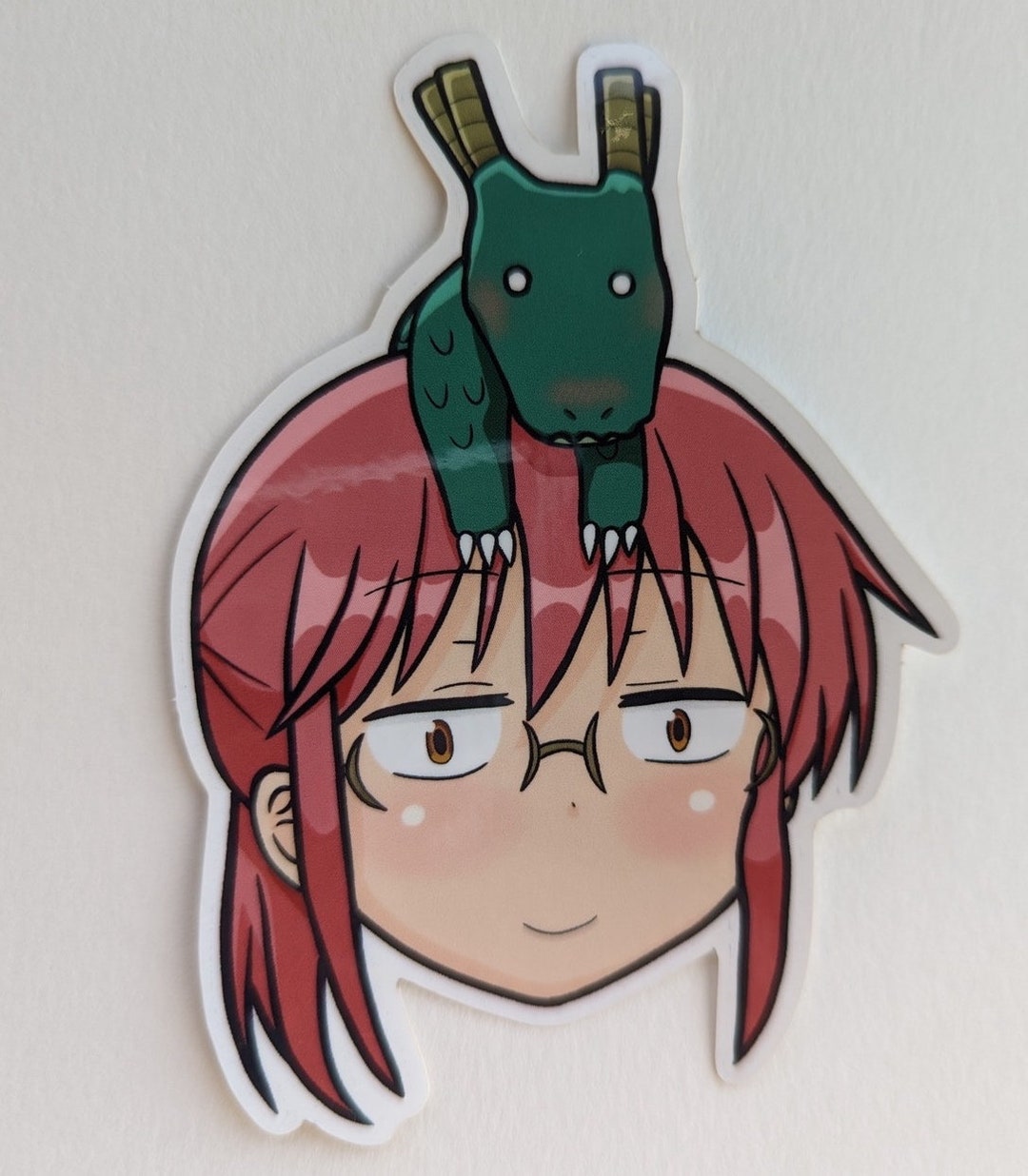 Kobayashi Baby Tohru Anime Sticker - Etsy