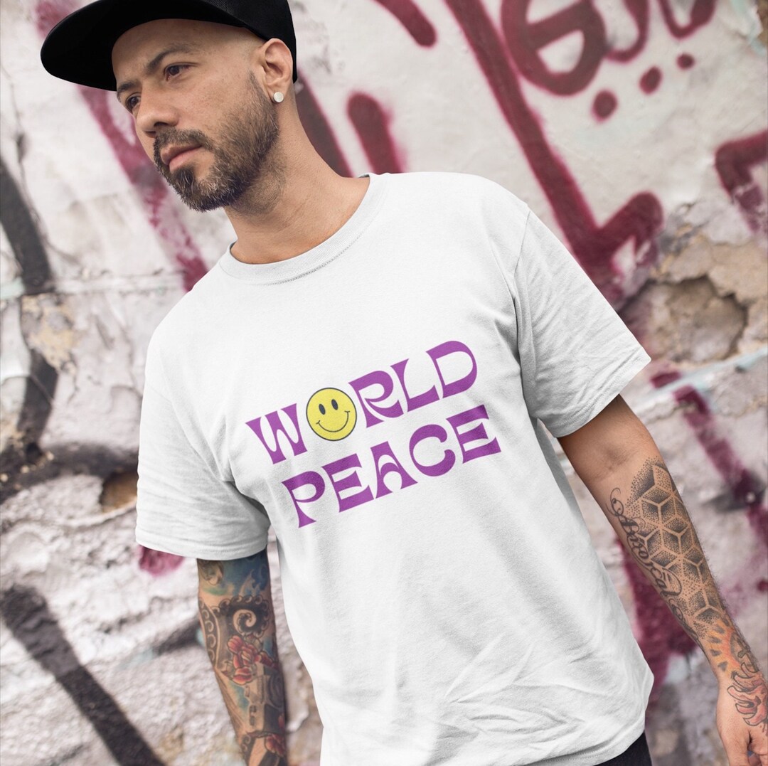 World Peace Shirt, No War Shirt,world Peace Shirt, Smiley Shirt,peace T ...