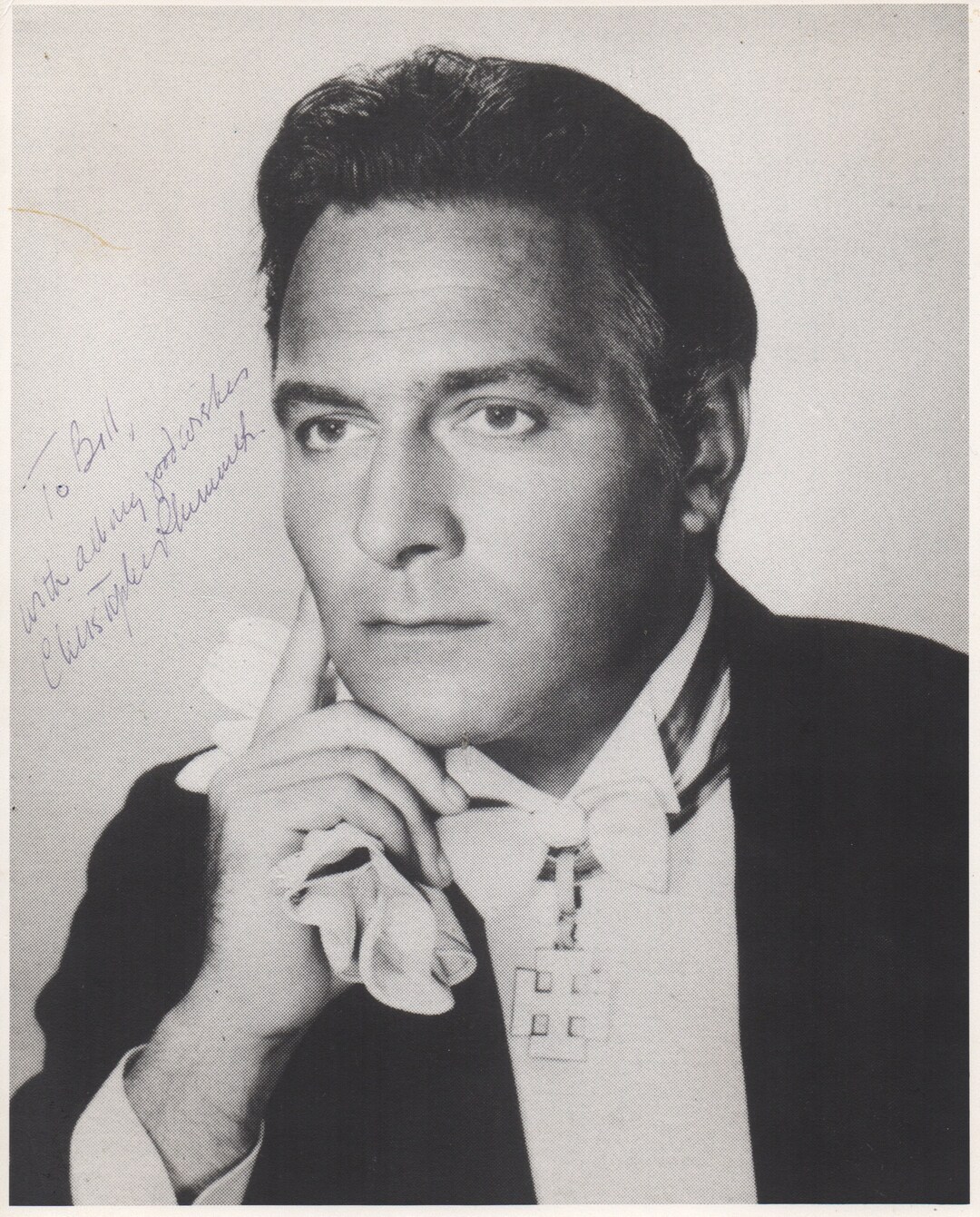 Christopher Plummer Autograph, Signed sound of Music Photo - Etsy