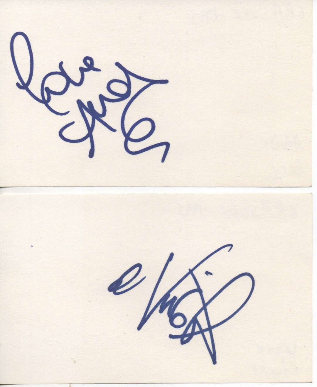 Erasure Autograph, Vince Clarke yaz and Andy Bell Signature - Etsy