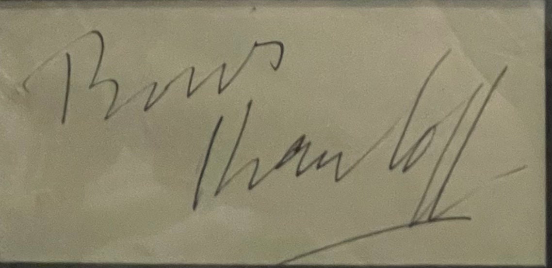 Boris Karloff Autograph - Etsy