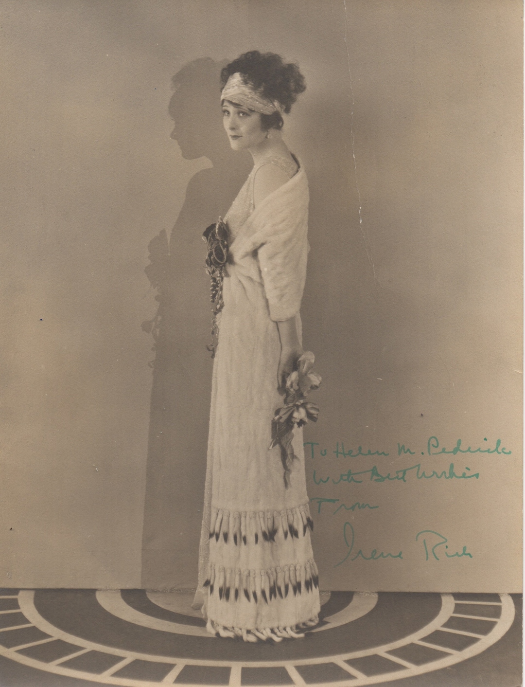 Irene Rich Autographed Photo, Vintage - Etsy