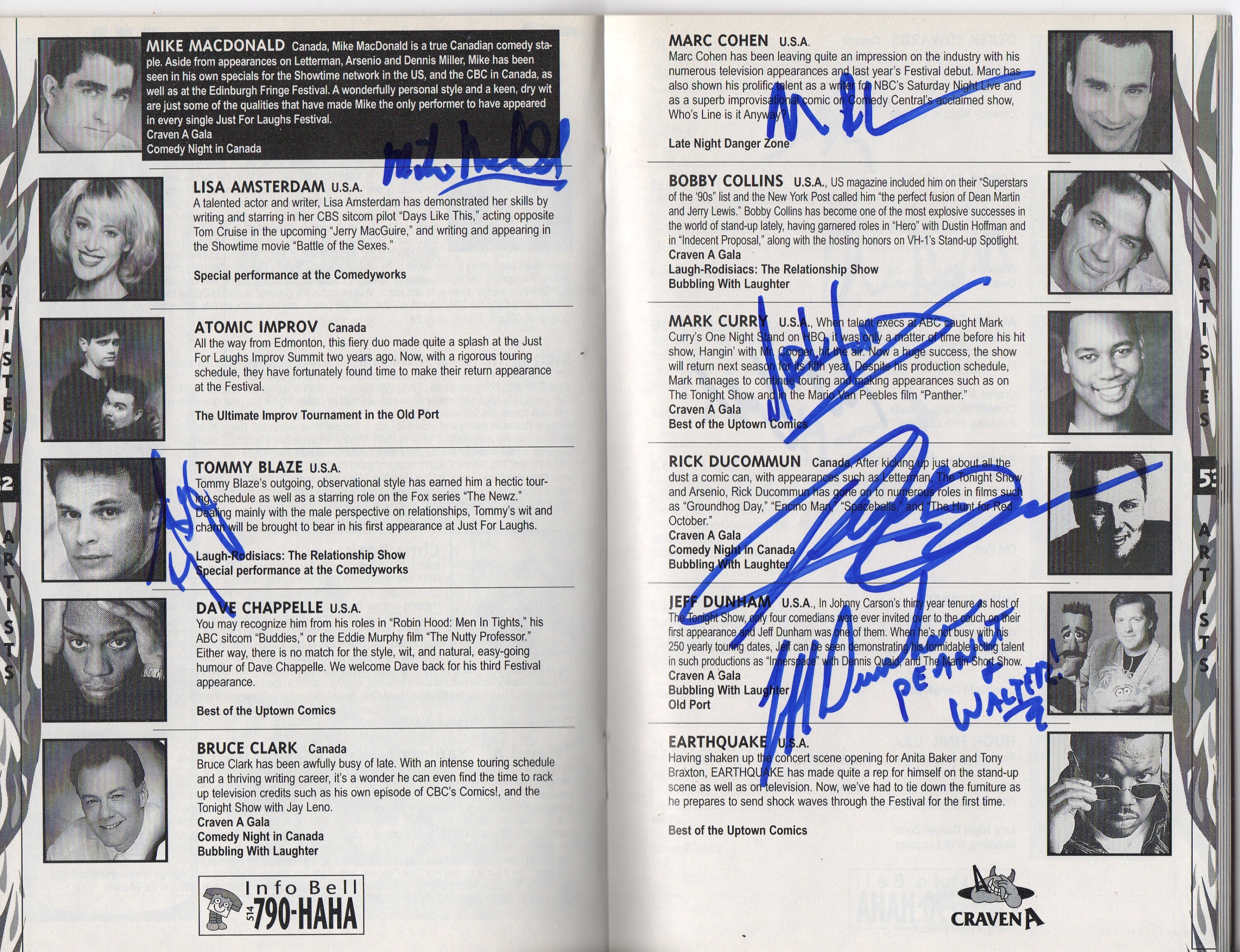 SNL Saturday Night Live Rare Air Rundown & Sketch Pages 1997 ...