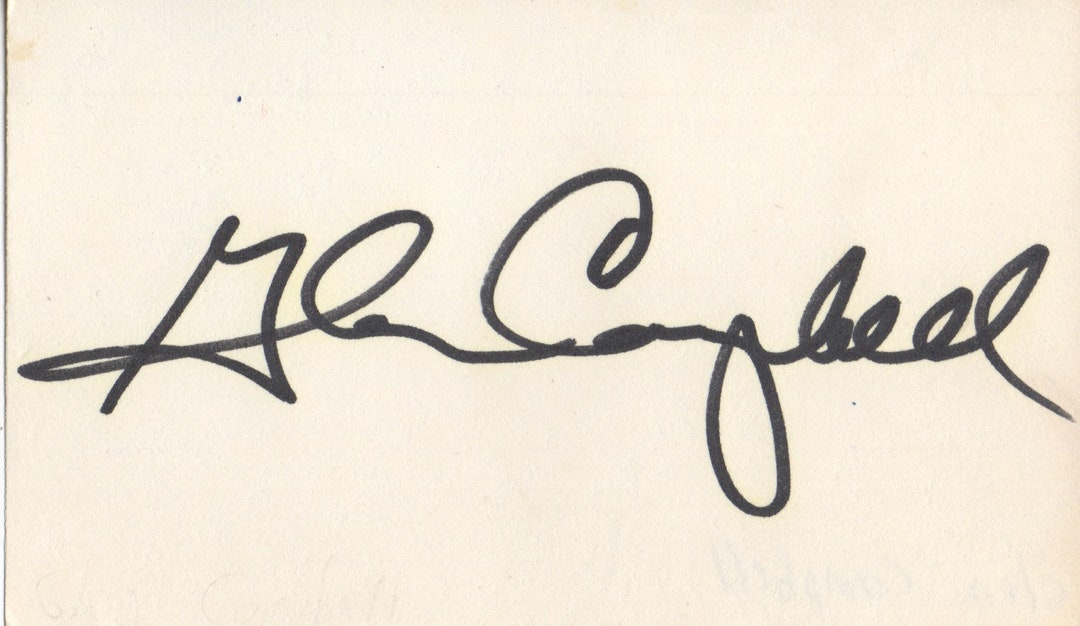 Glen Campbell Autograph - Etsy