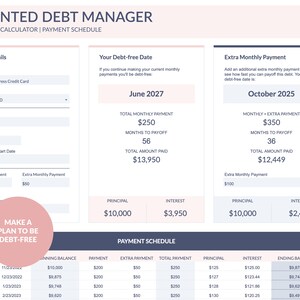 THE PRO Monthly Budget Spreadsheet Template for Google Sheets ...