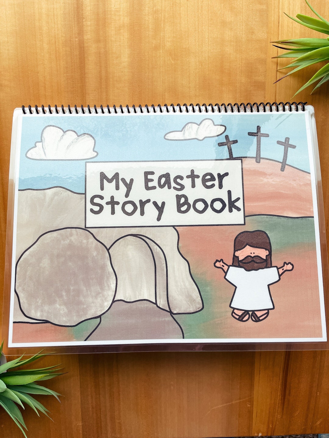 My Easter Story Book - Holy Week Activity Book - Etsy