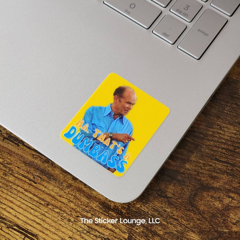 Red Foreman Sticker of Funny Red Foreman Gifts That 70s Show Stickers ...