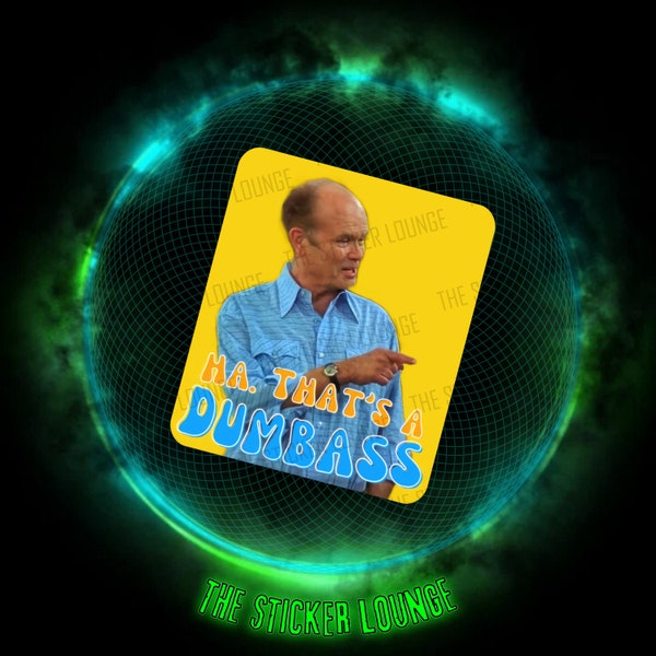 Red Foreman Sticker - Etsy