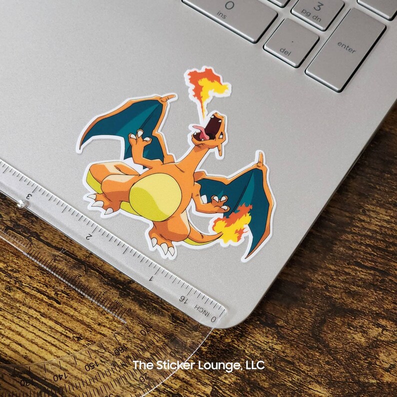Charizard Sticker Fiery Companion: Charizard Loyal Partner Sticker for ...