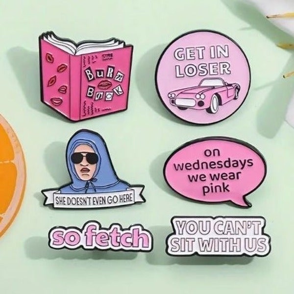Mean Girls Enamel Pin - Etsy