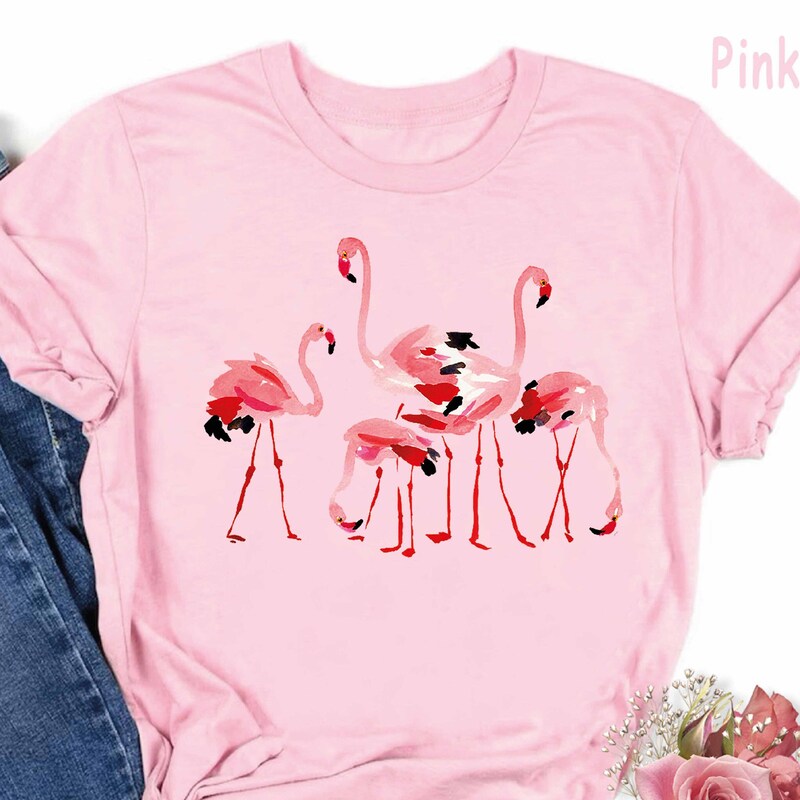 Flamingo Shirt - Etsy