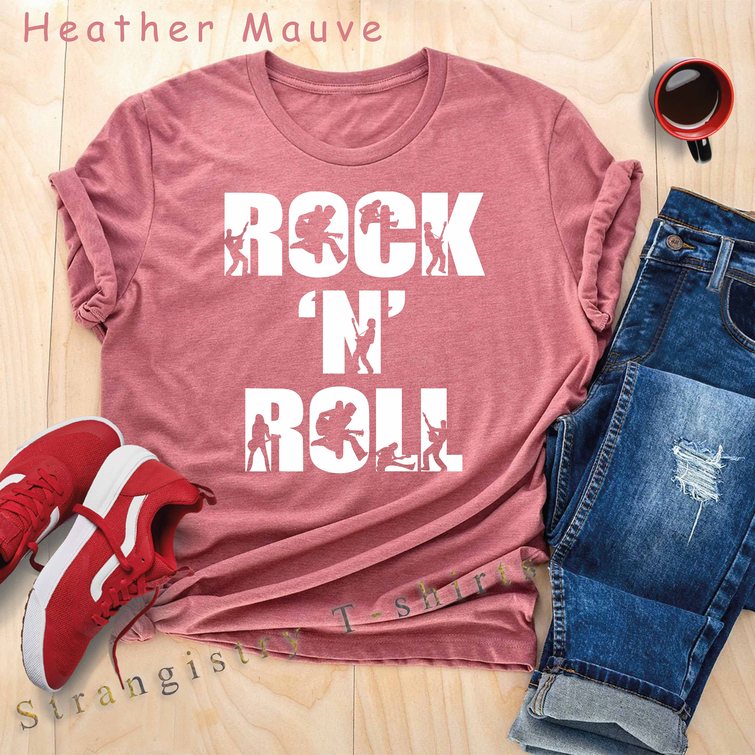 Rock N Roll Shirt. Rock Music Band Shirt. Rock Shirt. Rock Band Shirt ...