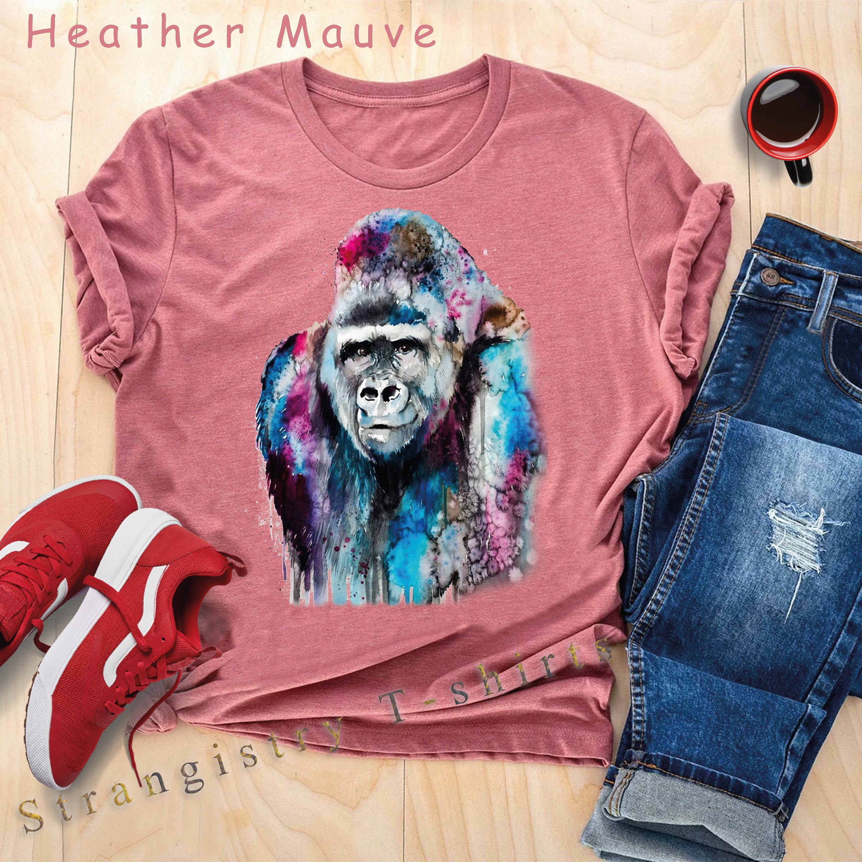 Gorilla Shirt, Animal Shirt, Monkey Shirt, Animal Lover Shirt ...