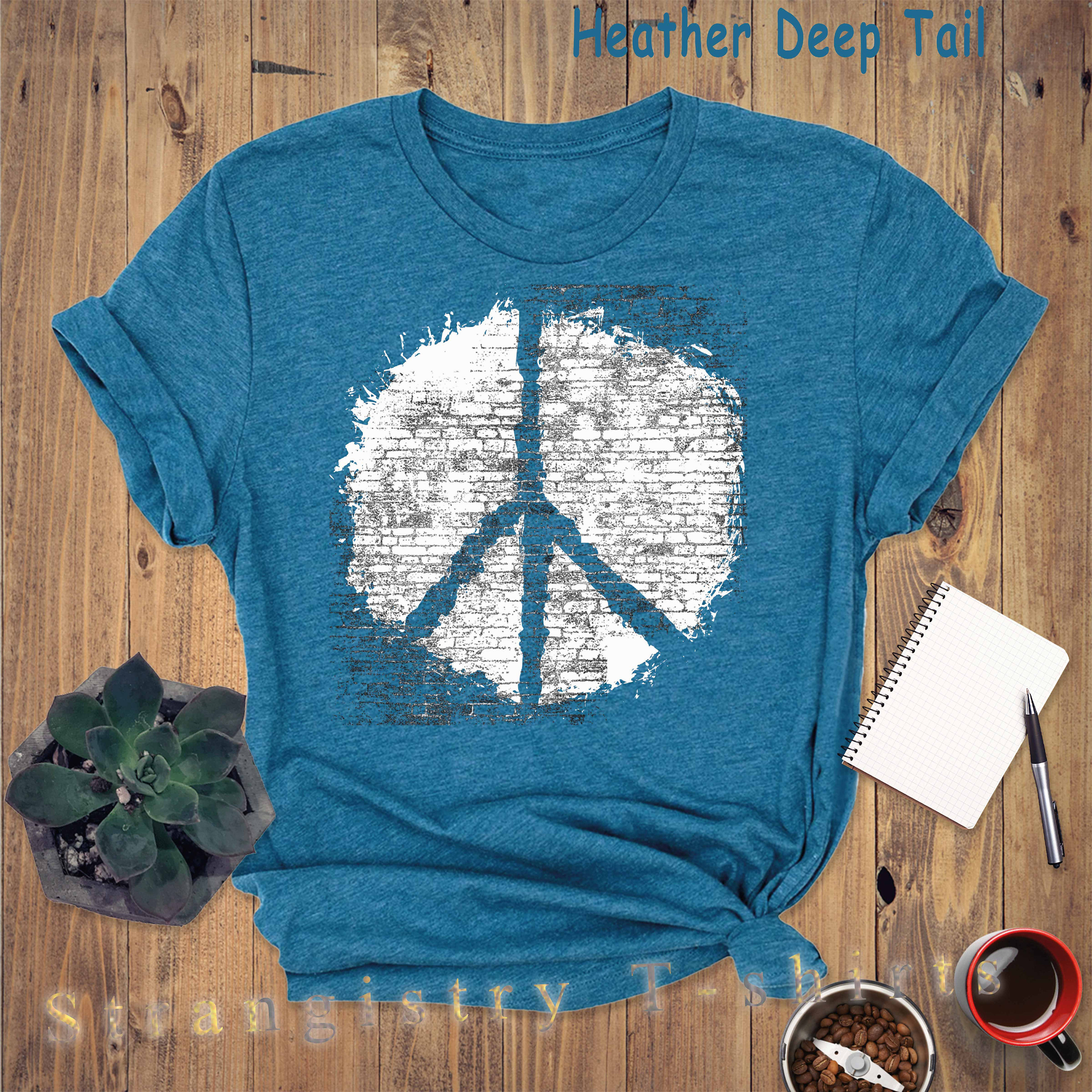 Peace Shirt, Peace Sign Shirt, Vintage Peace Shirt, Activist Shirt ...