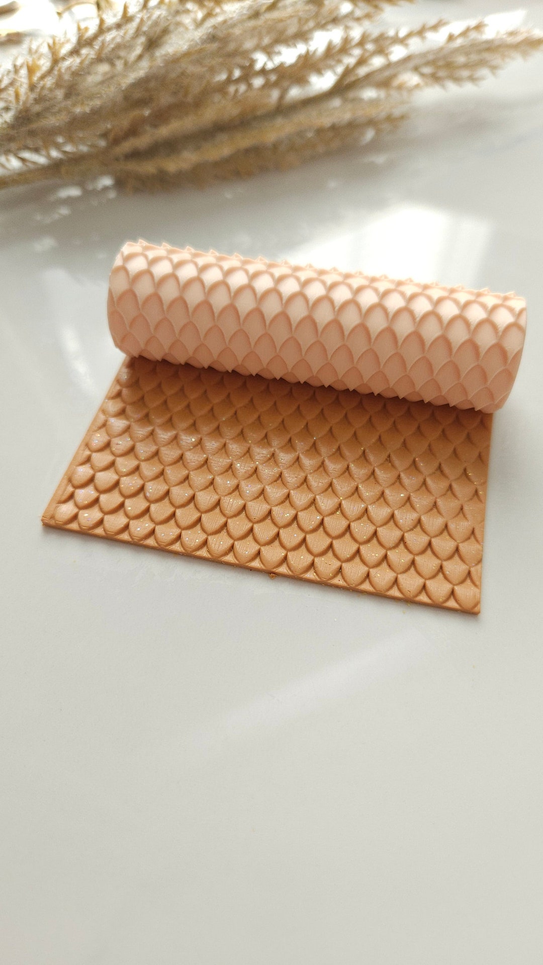 Dragon Scales Texture Roller, Fish Scales Pattern, Mermaid Scales ...