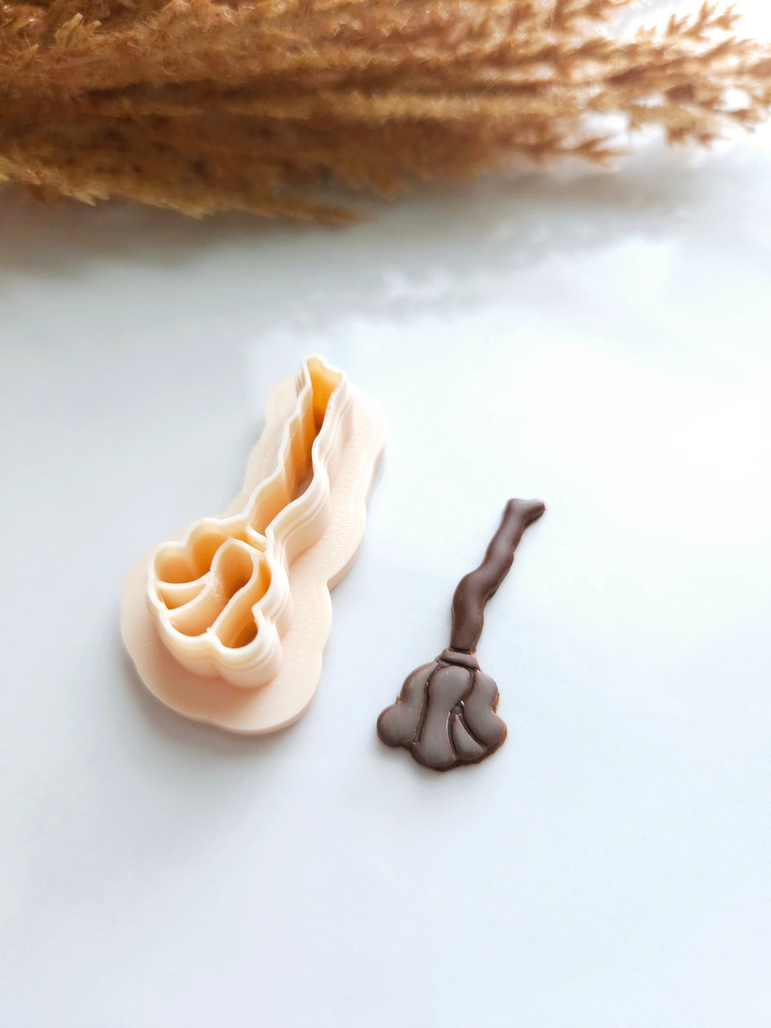 Witch Broom Polymer Clay Cutter Fall Autumn Halloween Clay Cutters ...
