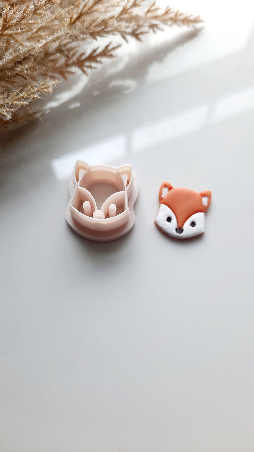 Fox Clay Cutters, Stud Fox Clay Cutter, Polymer Clay Cutters, Clay ...
