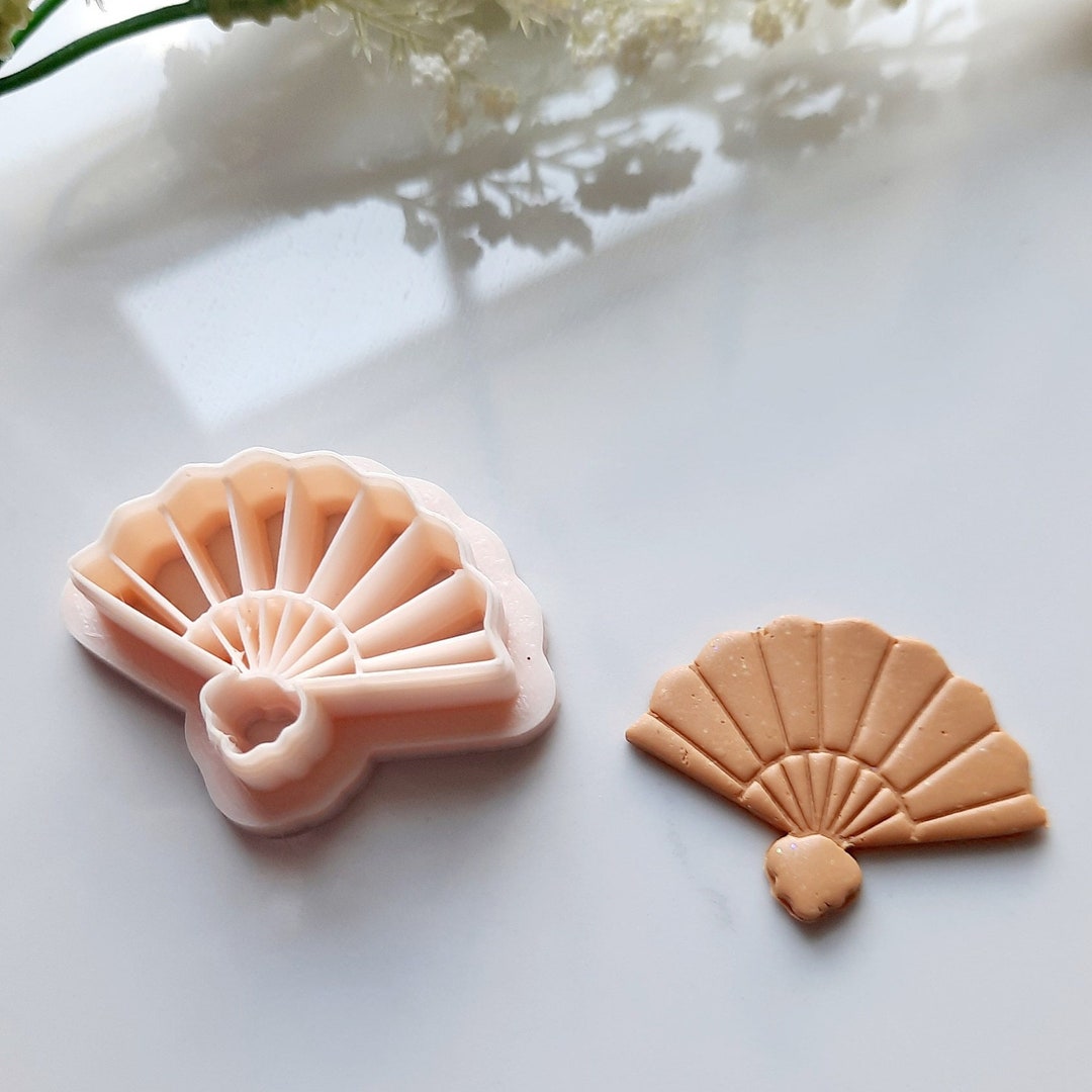 Fan Clay Cutter, Scallop Fan Cutter, Spring Clay Cutter, Clay Cutters ...