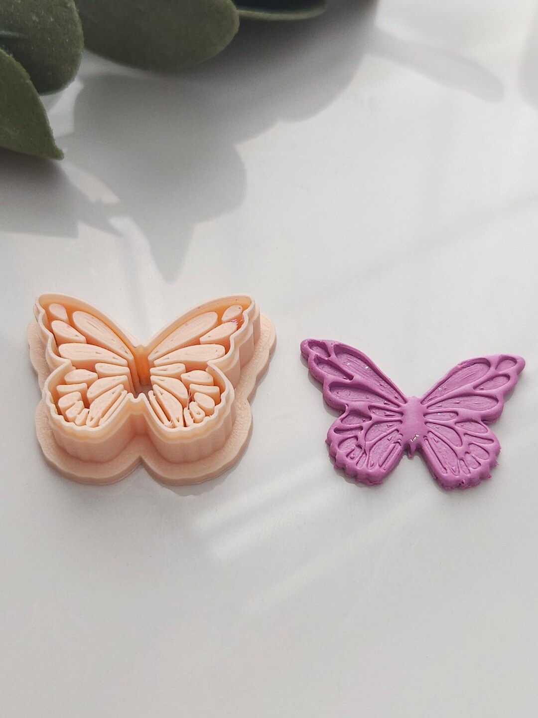 Butterfly Cutter, Monarch Butterfly Polymer Clay Cutter, Spring Clay ...