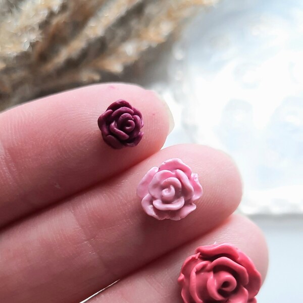 Silicone Rose Mold - Etsy