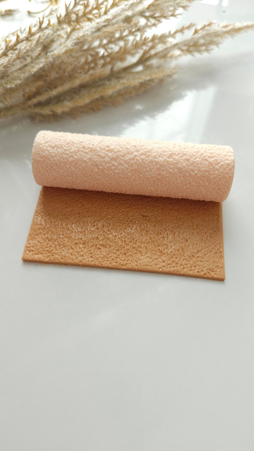 Sandpaper Texture Roller for Polymer Clay, Pin Texture Roller for Clay ...