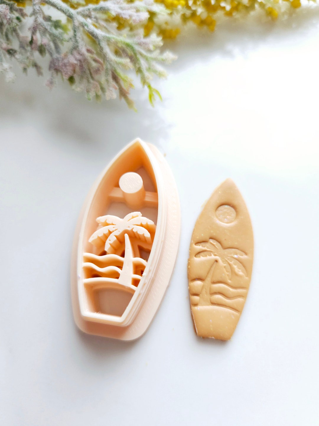 Surfboard Clay Cutter, Beach Clay Cutter, Summer Clay Cutters, Ocean ...