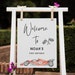 FAST ONE Welcome Sign, Race Car 1st Birthday, Race Car First Birthday ...