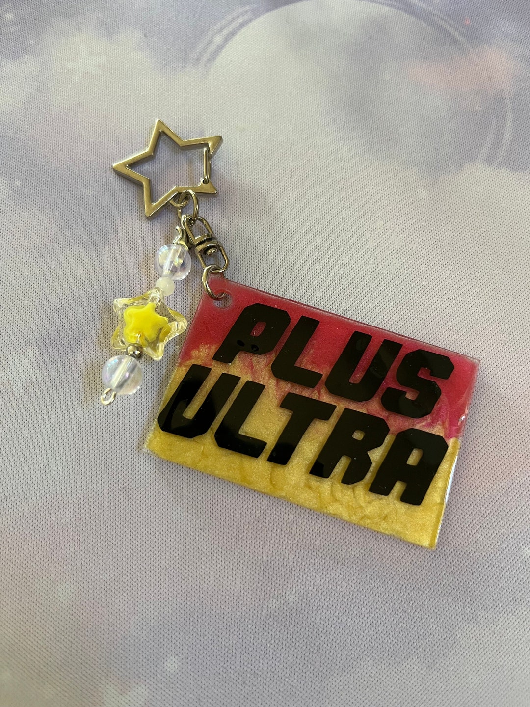 Plus Ultra MHA Keychain - Etsy