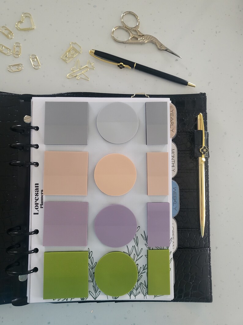 Transparent Sticky Notes Bundles - Etsy