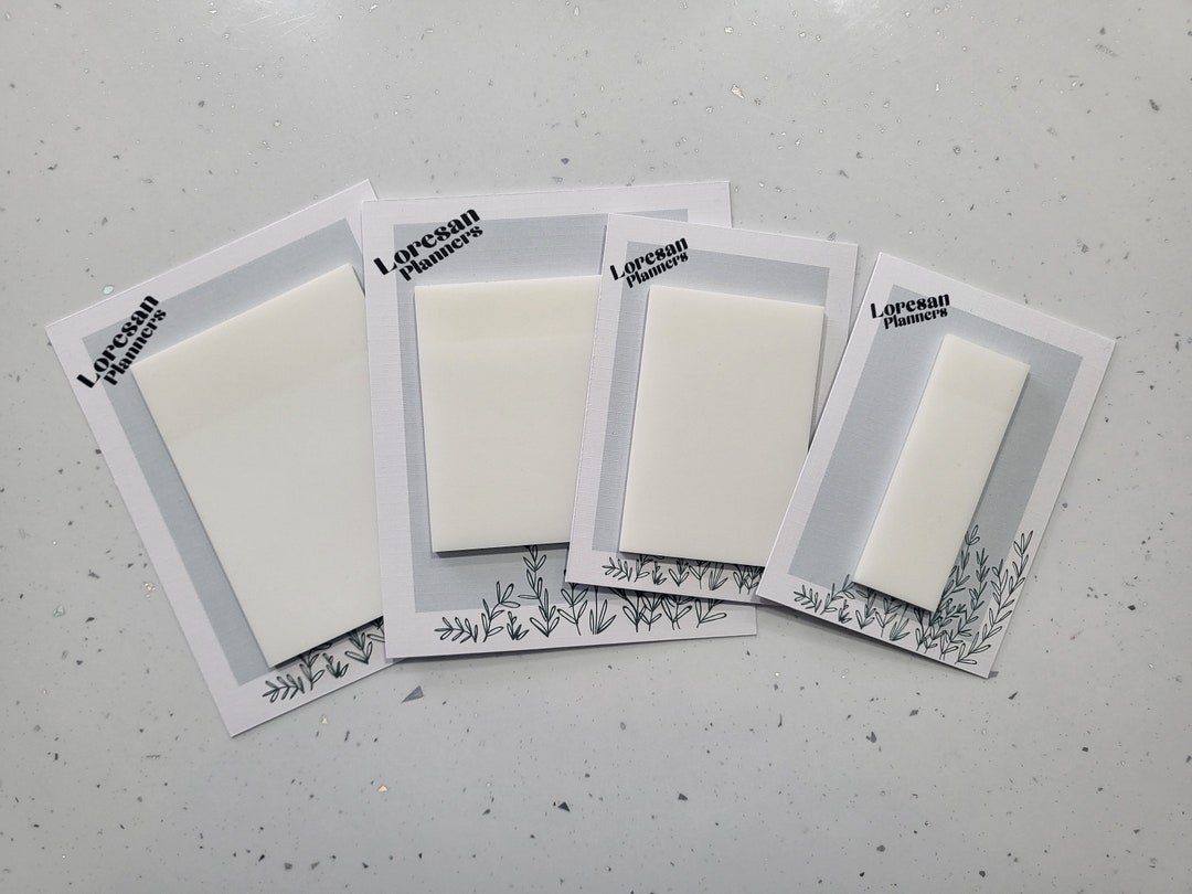 Clear Transparent Sticky Notes - Etsy