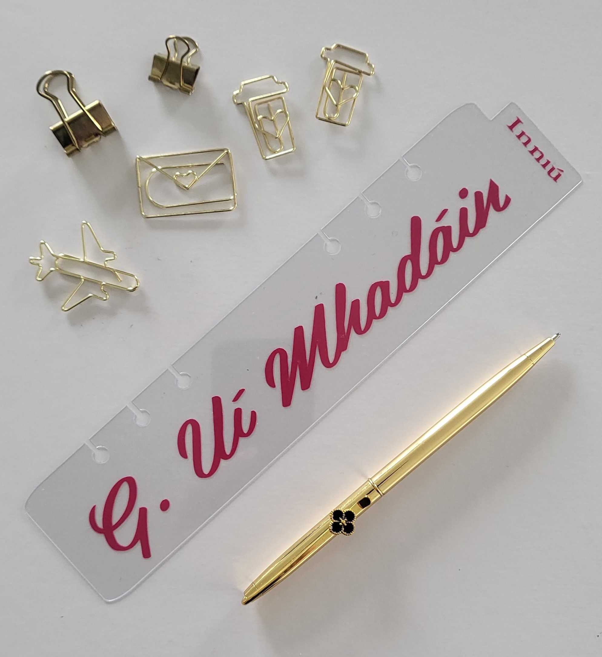 Personalised Bookmarks A5 A6 Personal Pocket - Etsy