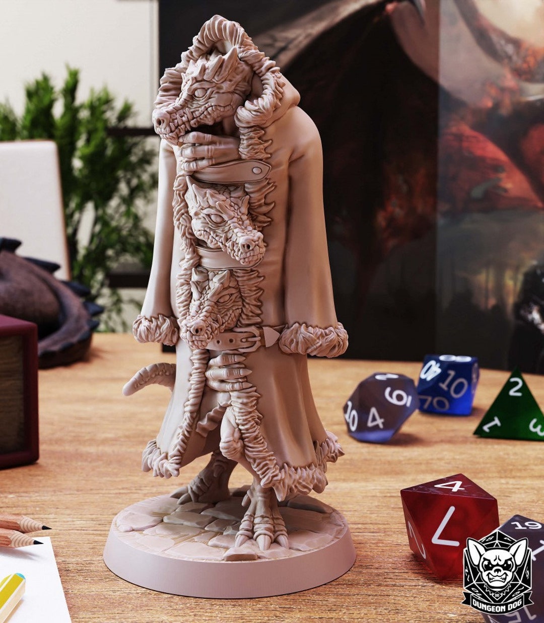 Three Kobolds in a Trenchcoat Designed by Dungeon Dog, D&D, Miniatures ...