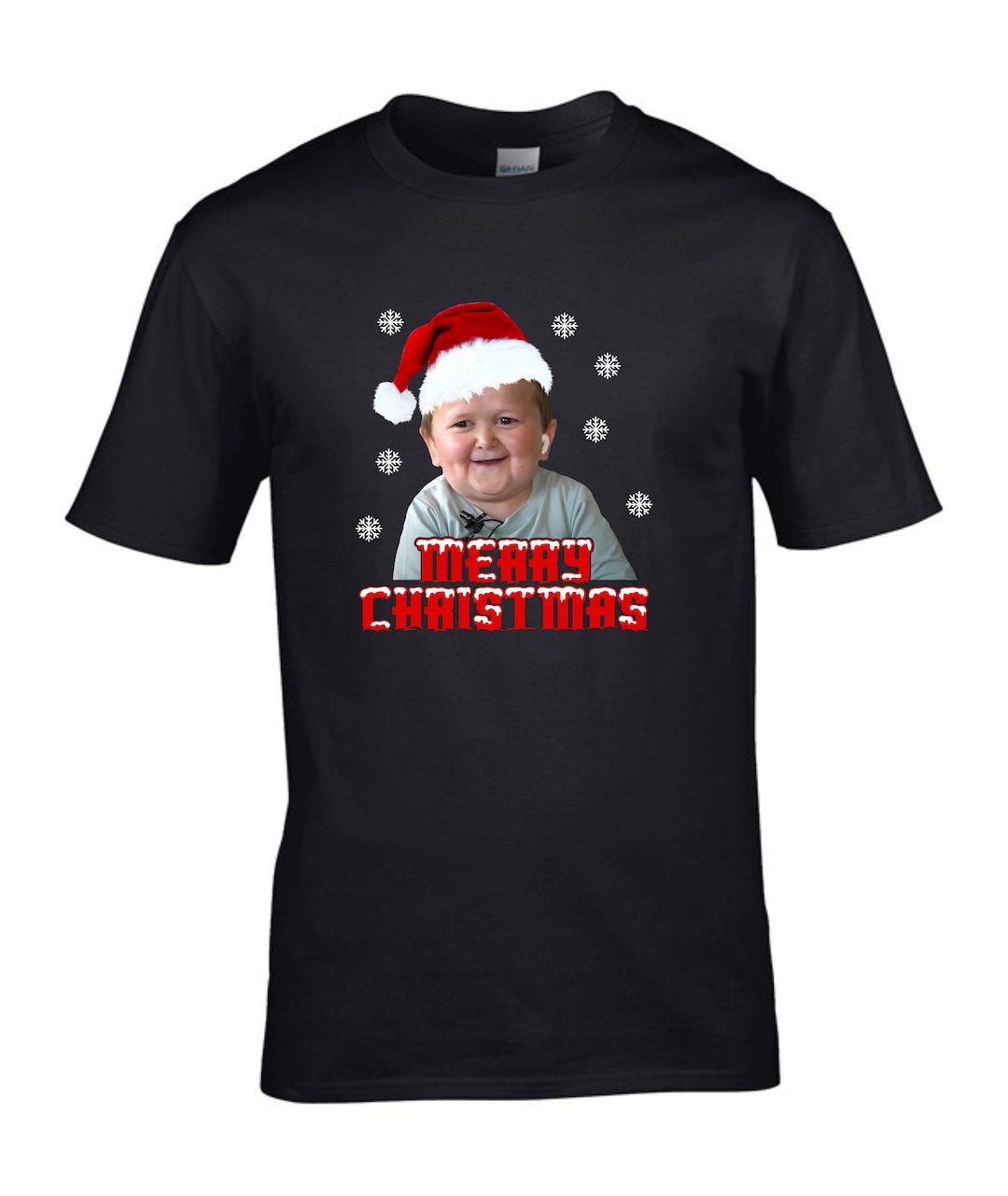 Merry Christmas Hasbulla Magomedov T-shirt Santa Mini Khabib Shirt, MMA ...