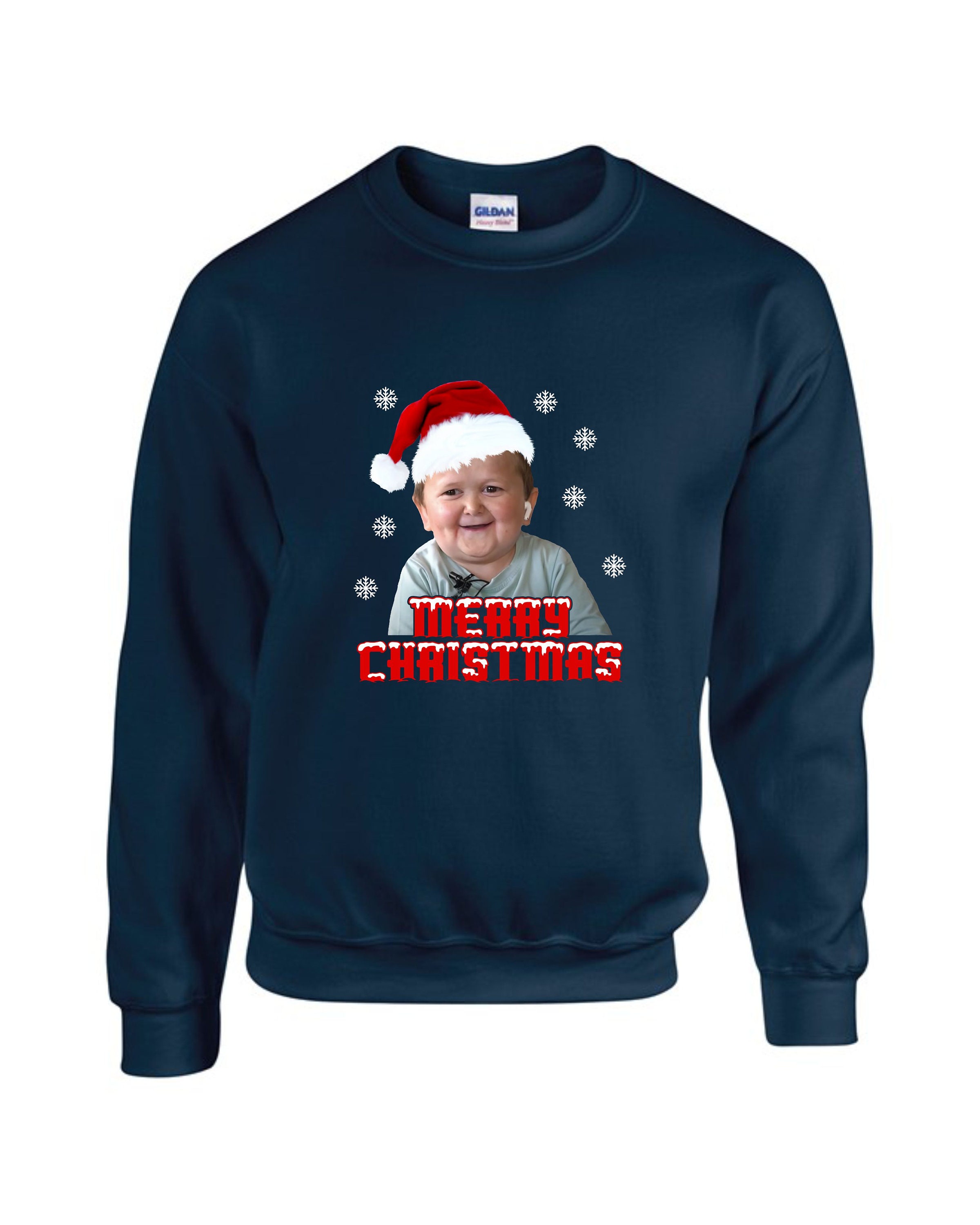 Merry Christmas Hasbulla Magomedov Jumper Santa Mini Khabib Sweatshirt ...