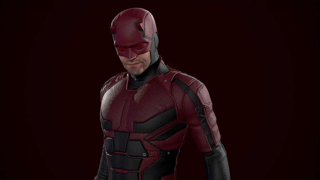 Daredevil | Fan Art Resin Figure | Unpainted or Painted | Made to Order ...