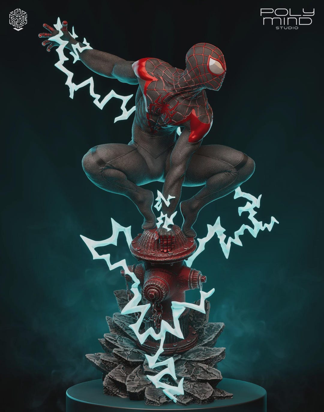 Miles Morales | Fan Art Resin Figure | Unpainted or Painted | Made to ...