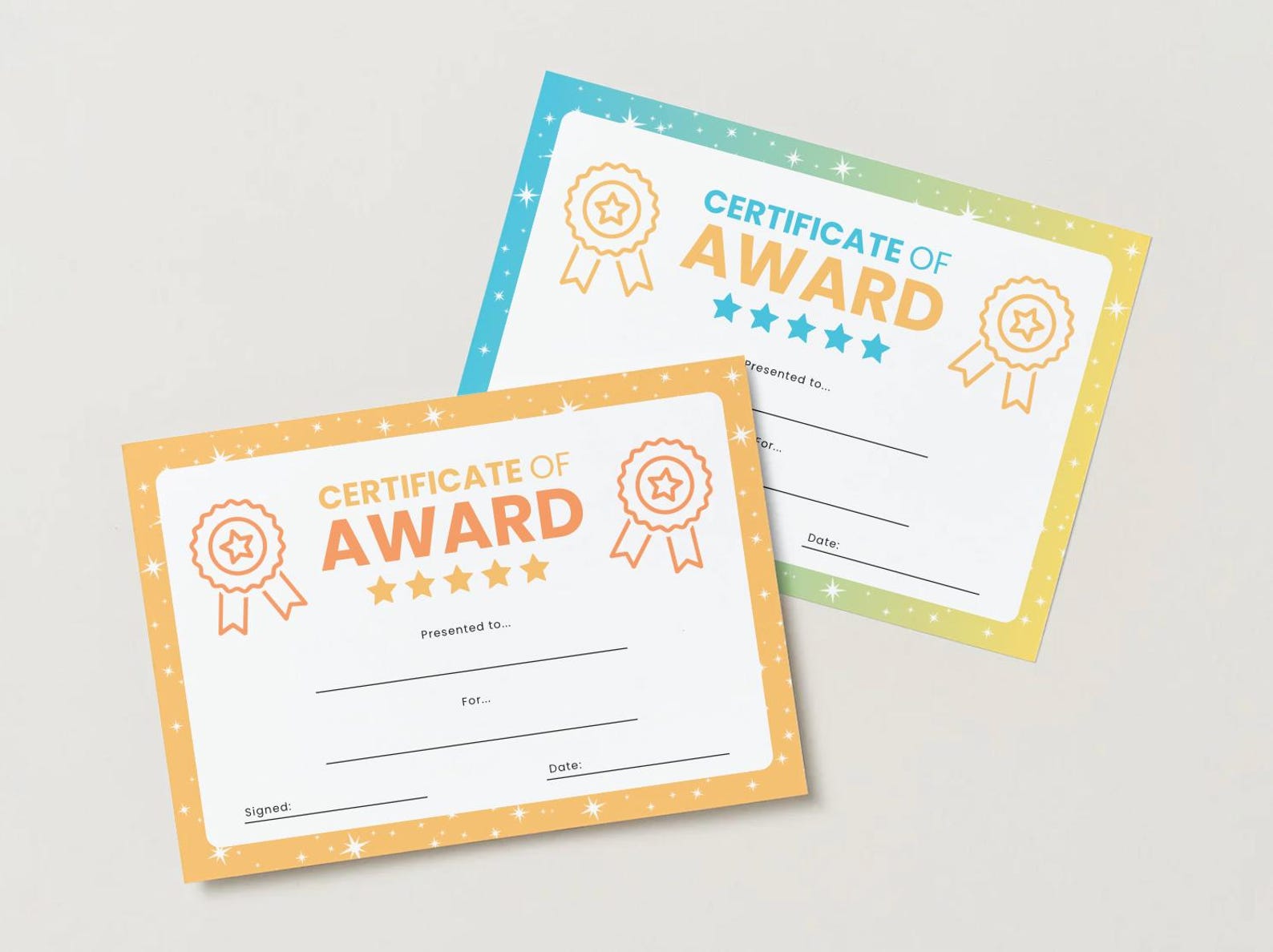 Printable Award Certificates | Recognition Certificate | School ...