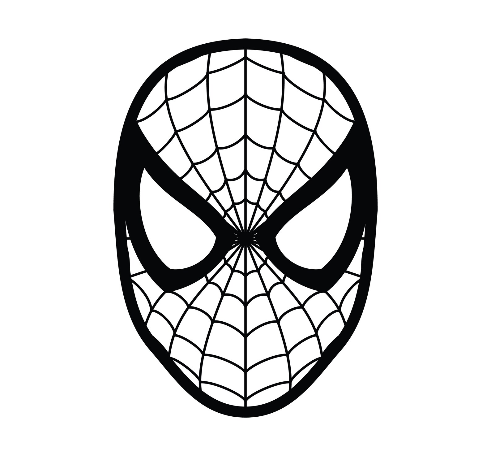 Spiderman Mask SVG, PNG, PDF, Download File for Vinyl Decal, Cut Files ...