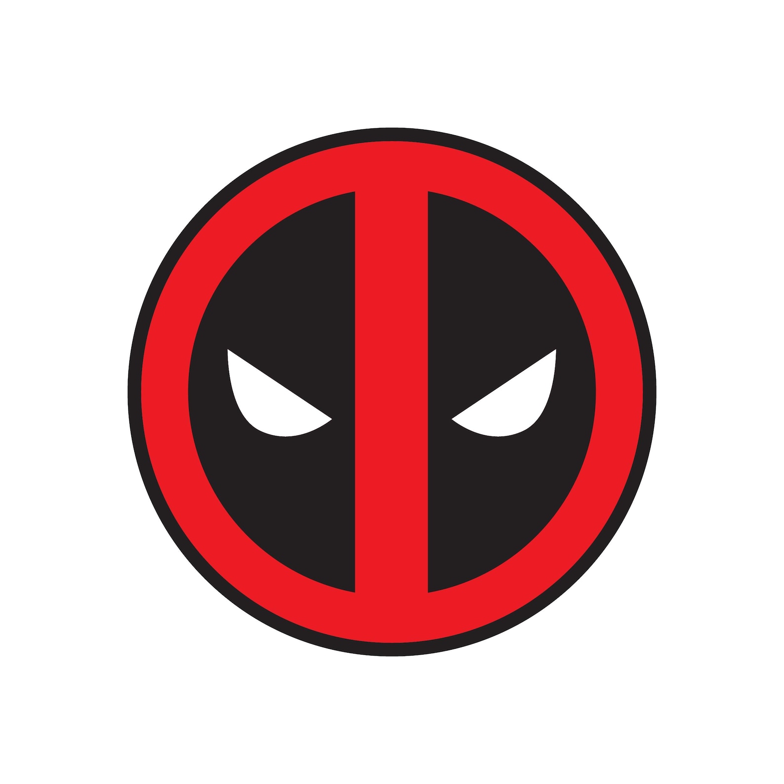 Deadpool Logo SVG, PNG, PDF, Download File for Vinyl Decal, Cut Files ...
