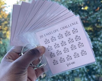 Quick 30 Envelope Savings Challenge Printable, Savings Challenge A4 and ...