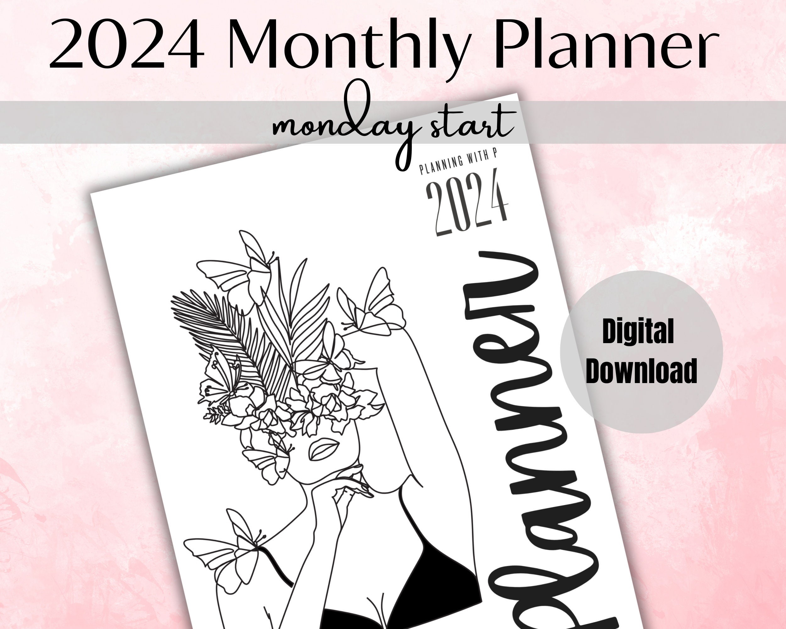 2024 Digital and Printable Planner - Stay Organized, Anytime, Anywhere ...