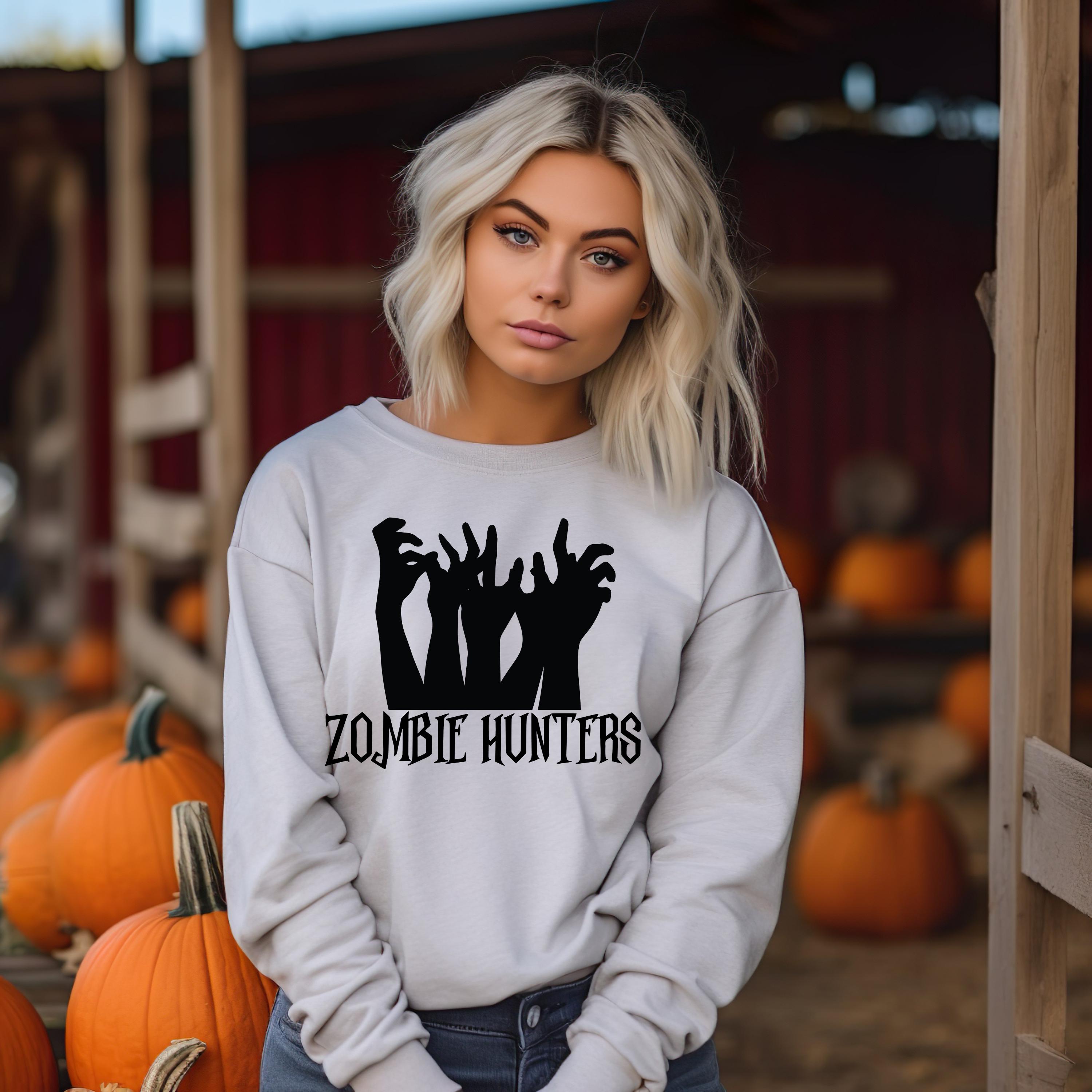 Zombie Hunters Print Download, Printable Zombie Hunters Design,custom ...