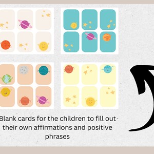 Printable Kid's Affirmation Cards | Positive Affirmation Cards for ...