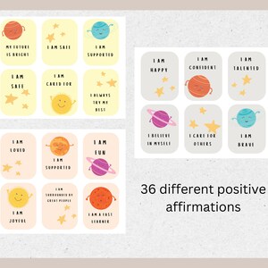 Printable Kid's Affirmation Cards | Positive Affirmation Cards for ...