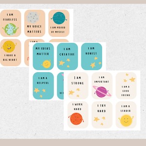 Printable Kid's Affirmation Cards | Positive Affirmation Cards for ...