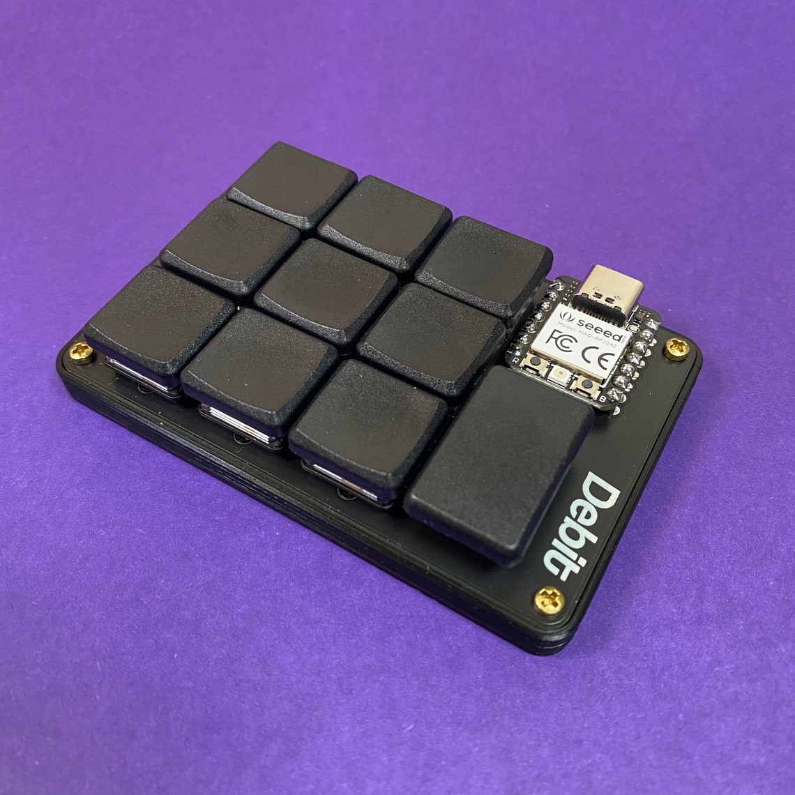 The Debit Card Macropad - Programmable Hotswap Mechanical Keyboard for ...