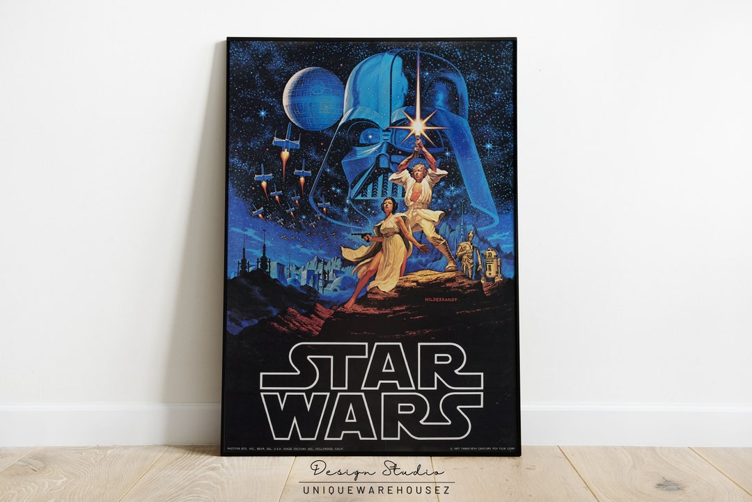 Star Wars Vintage Poster Movie Poster Premium Poster Endor Poster Star ...