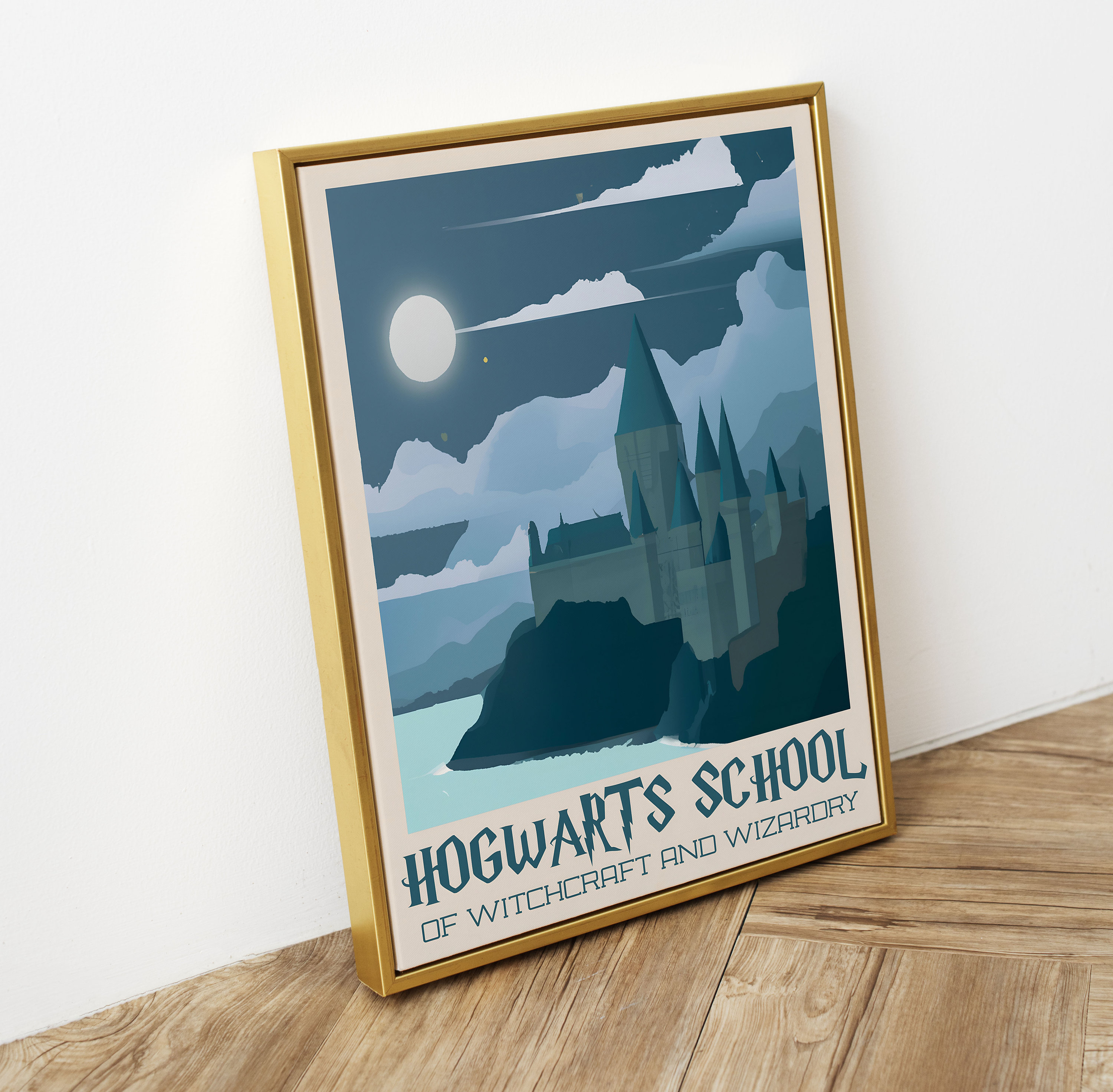 Harry Potter - Hogsmeade - École De Poudlard Poster