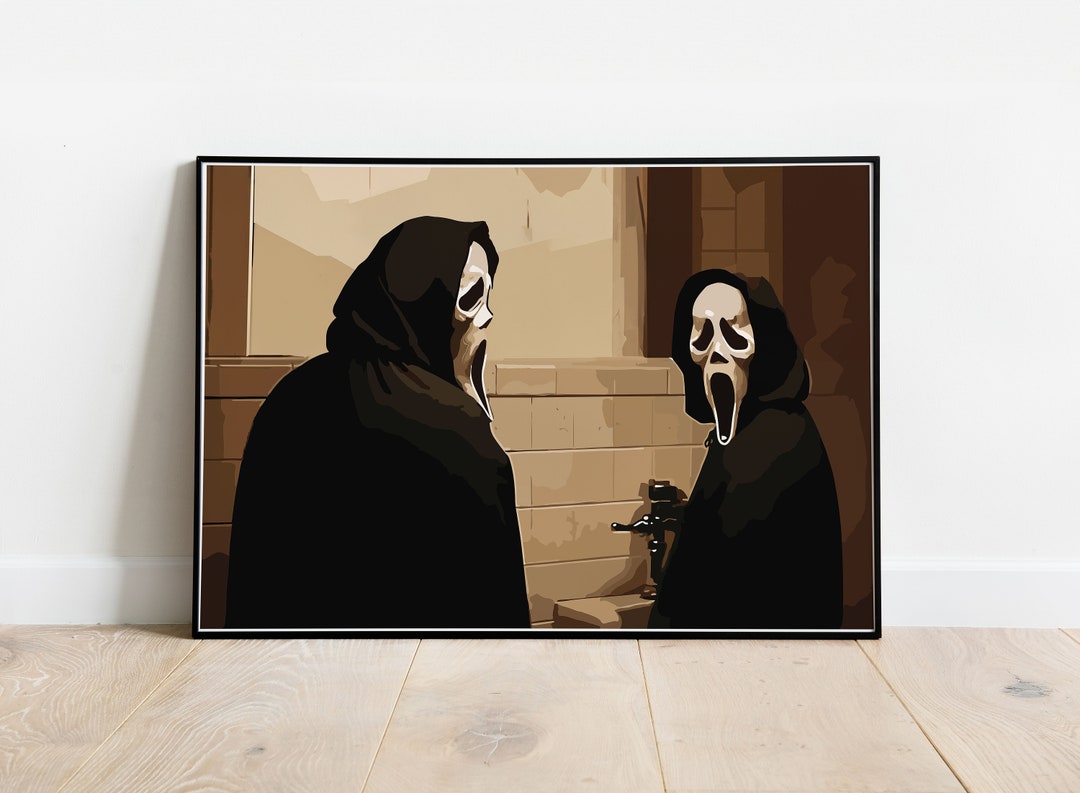Scream Movie Poster Horror Movie Poster Ghost Poster Ghostface Poster ...