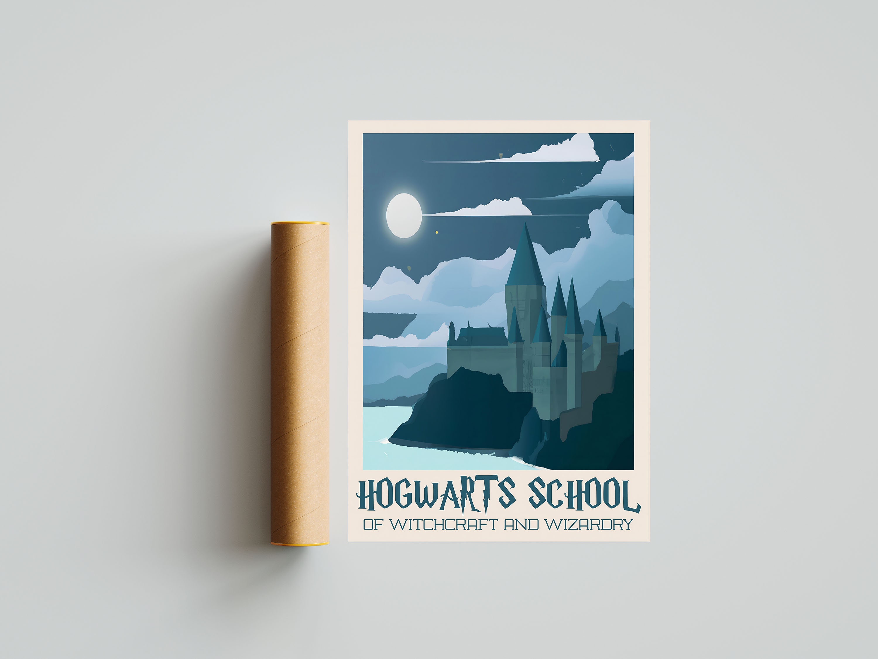 Harry Potter - Hogsmeade - École De Poudlard Poster